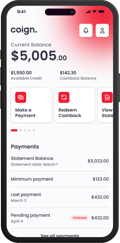 Online Statements – Coign